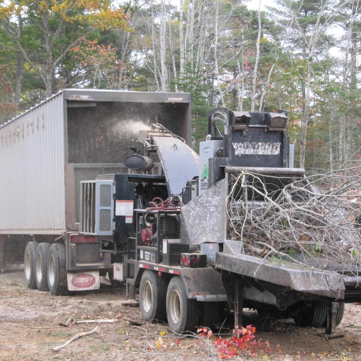 Chipper | Gallery | Maine Logging, Timber Harvesting, and Forest Management