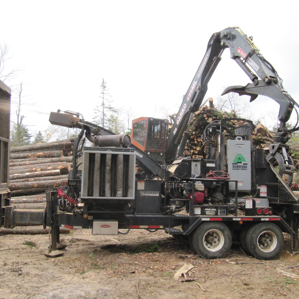 Chipper | Gallery | Maine Logging, Timber Harvesting, and Forest Management