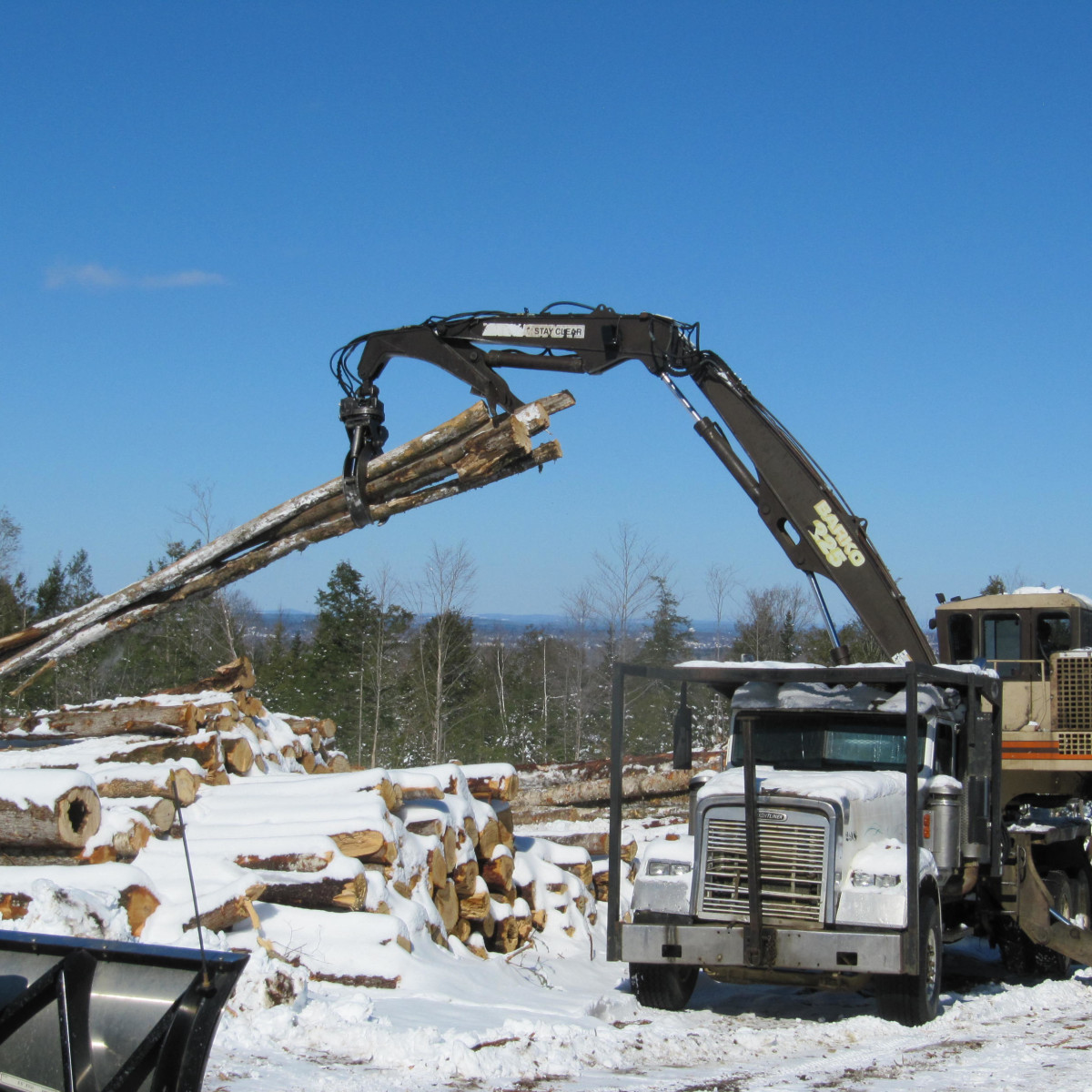 Winter Loads | Gallery | Maine Logging, Timber Harvesting, and Forest ...